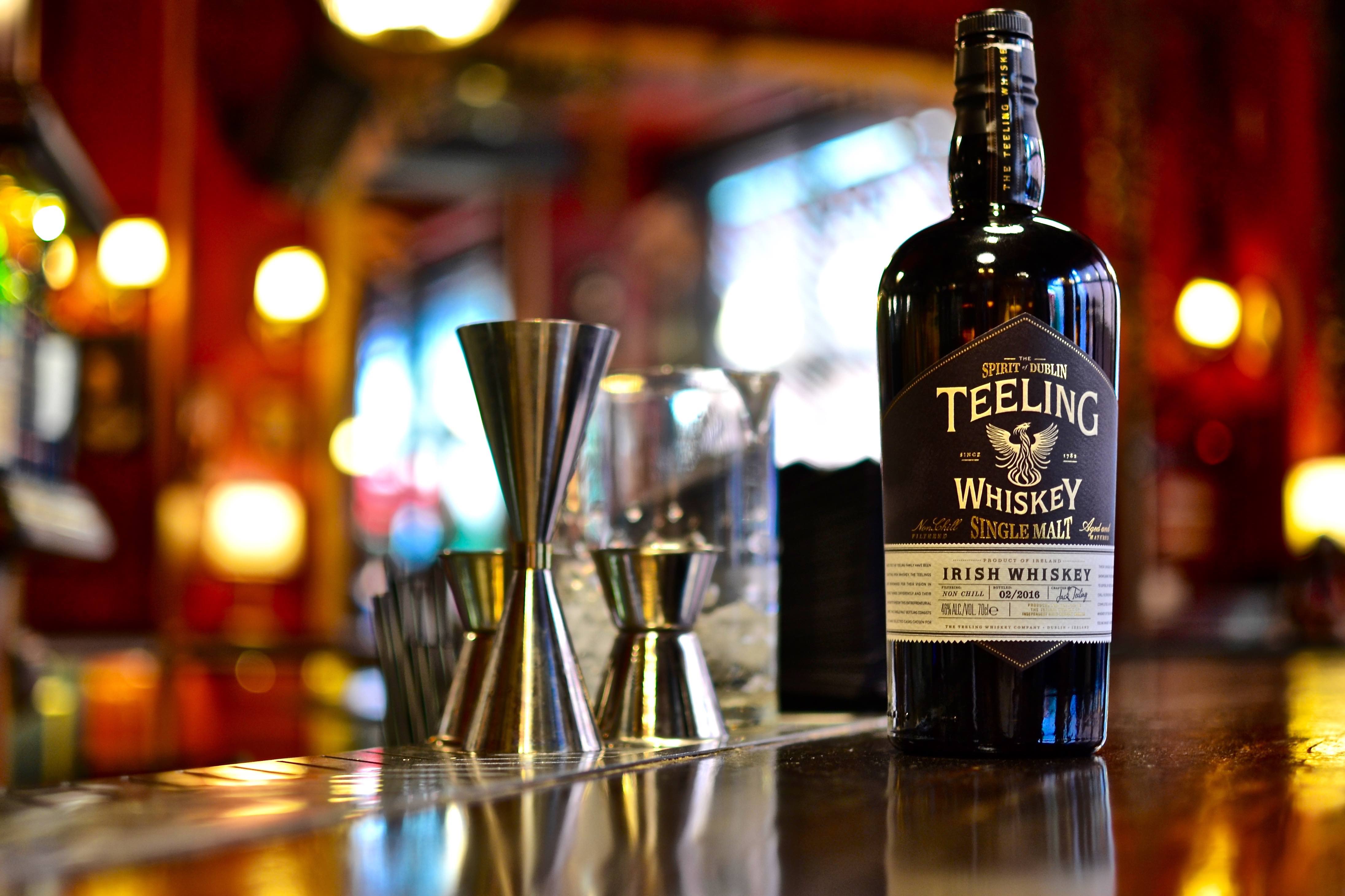 Teeling single malt irish whiskey